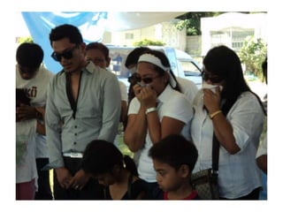 Final tribute for maria luisa daniela bumatay at holy gardens la union ...