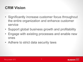 A Sound Vision for CRM: How i CRM Spotlight - Sennheiser | PPT