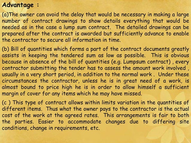 Final types of contracts- different types of contracts | PPT