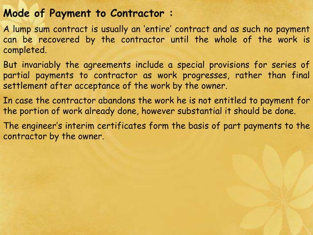 Final types of contracts- different types of contracts | PPT