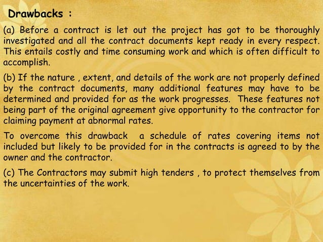 Final types of contracts- different types of contracts | PPT