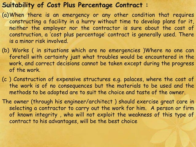 Final types of contracts- different types of contracts | PPT
