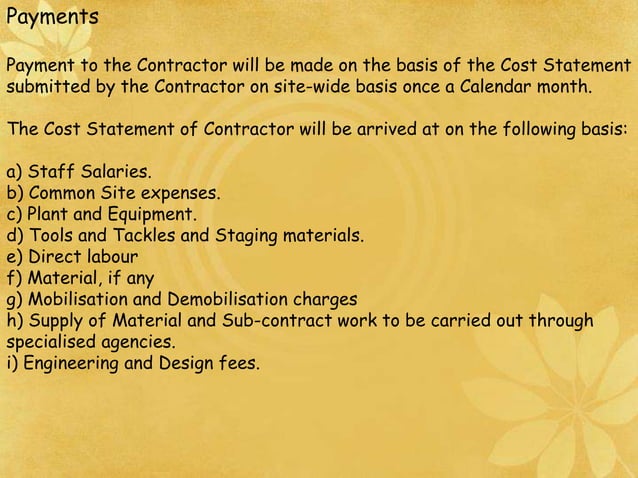 Final types of contracts- different types of contracts | PPT