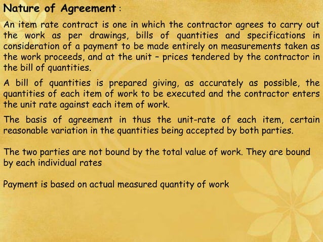 Final types of contracts- different types of contracts | PPT