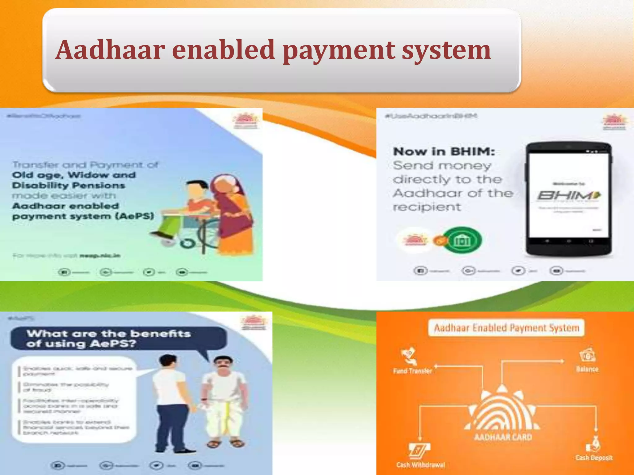 UIDAI:use of technology in increasing efficiency,delivery and ...