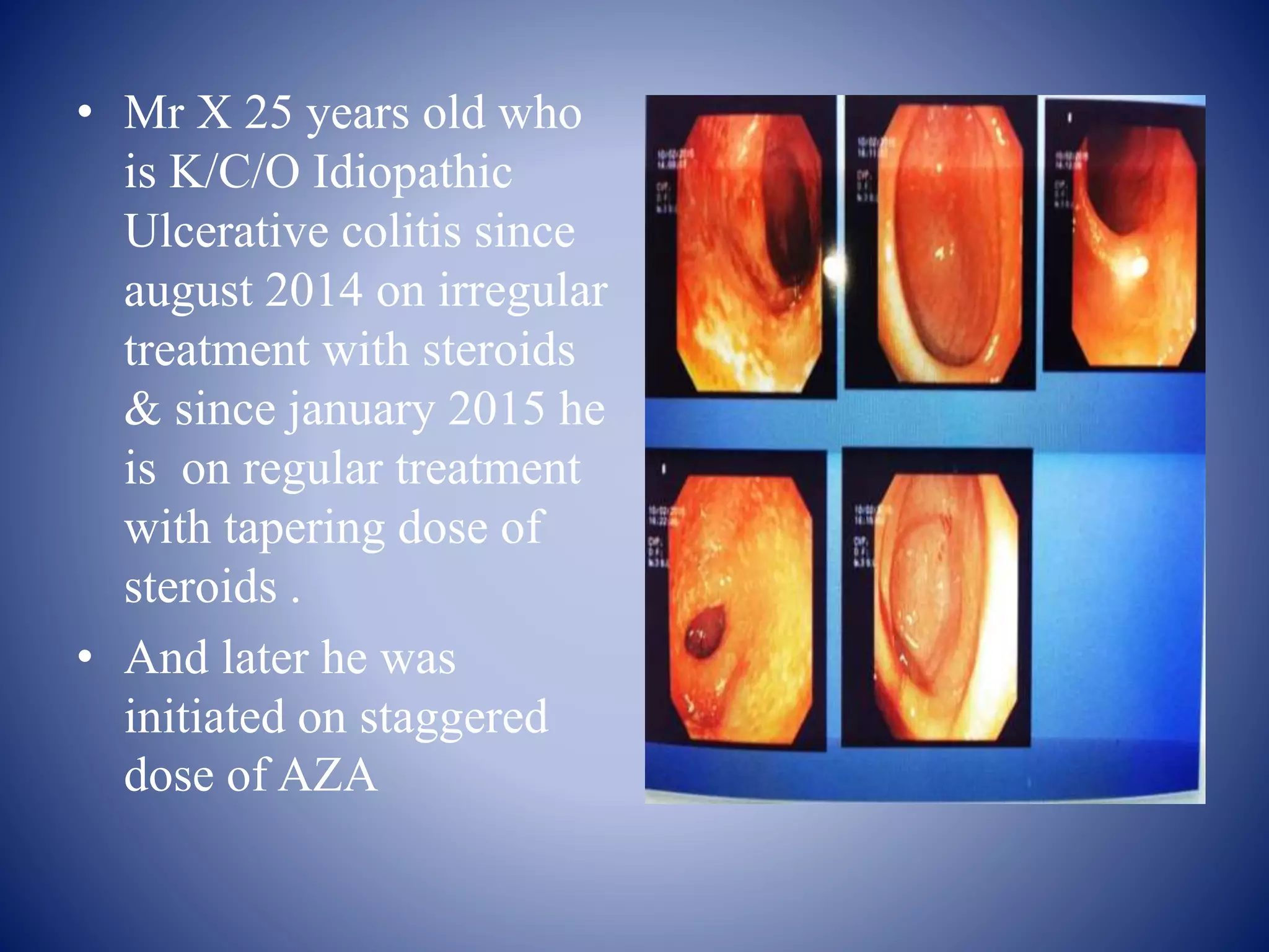 Interesting case of Ulcerative Colitis with BOOP | PPTX | Infectious ...