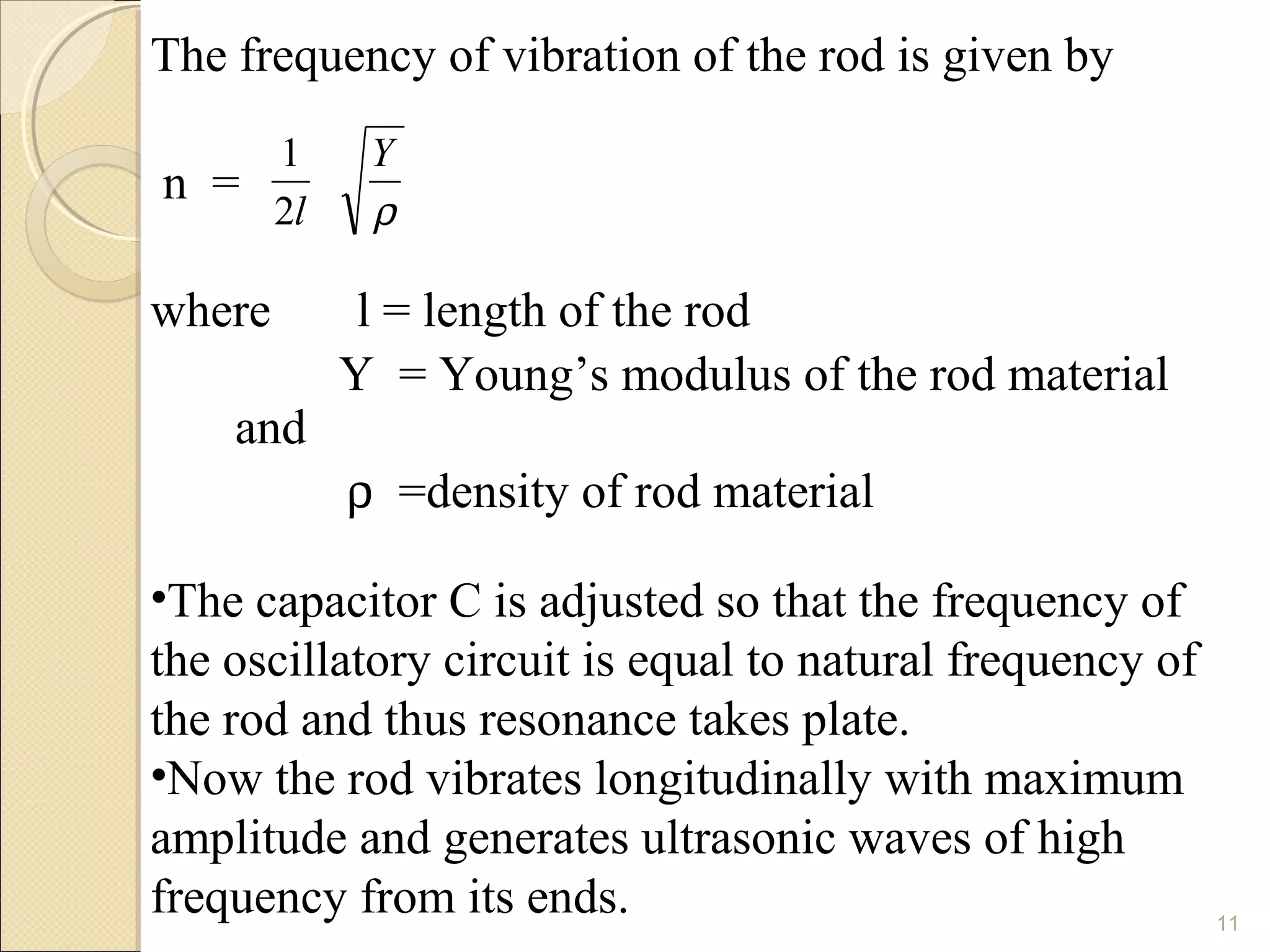 B.Tech sem I Engineering Physics U-V Chapter 2-Ultrasonic waves | PPT