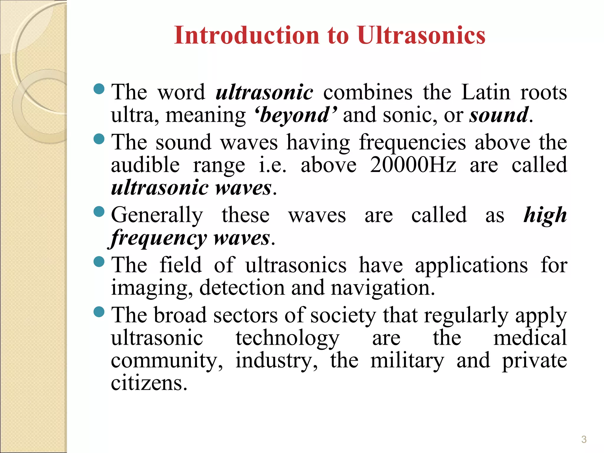 B.Tech sem I Engineering Physics U-V Chapter 2-Ultrasonic waves | PPT