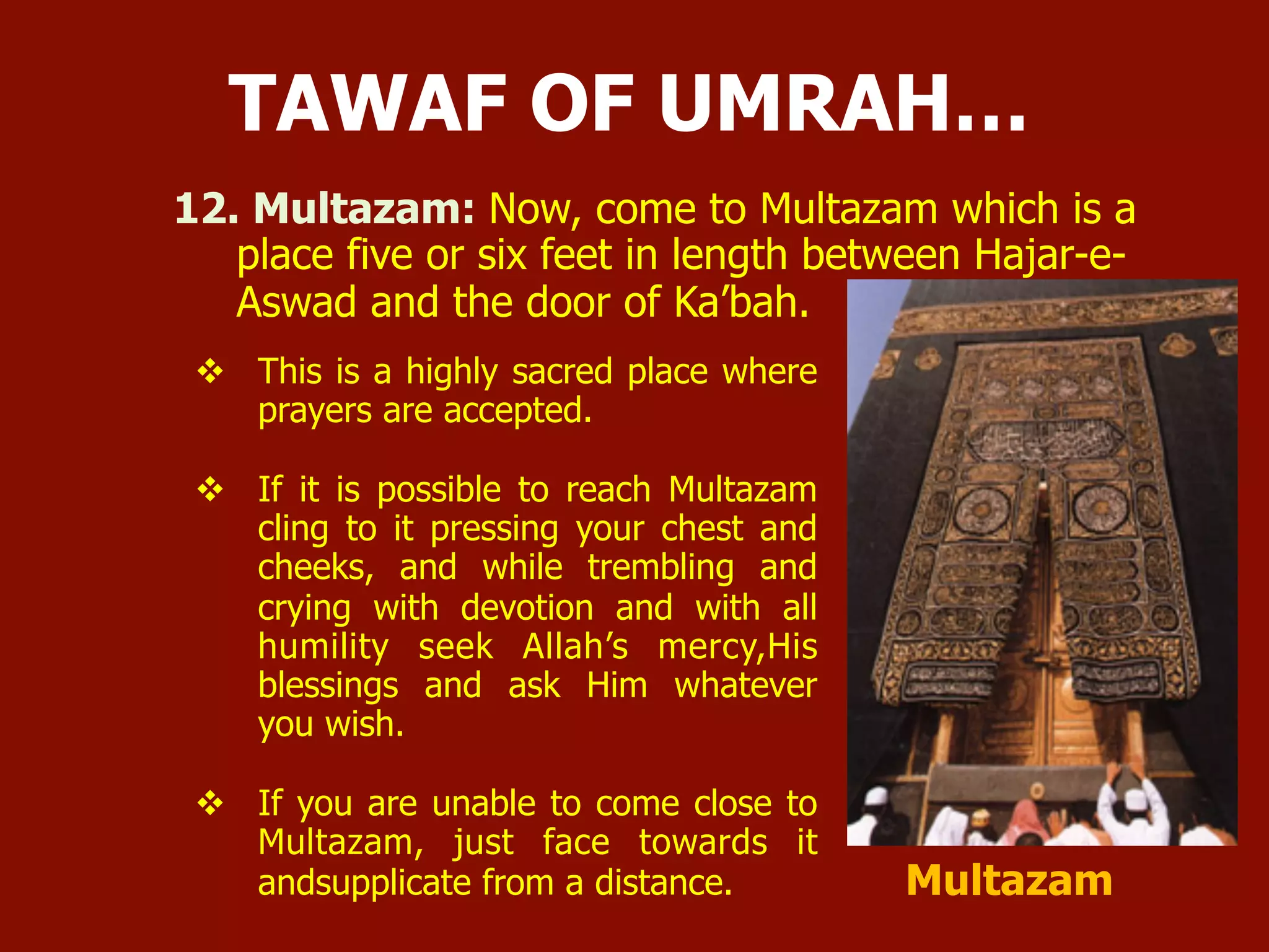 Step by Step Guide to Holy Umrah/Umra | PPTX