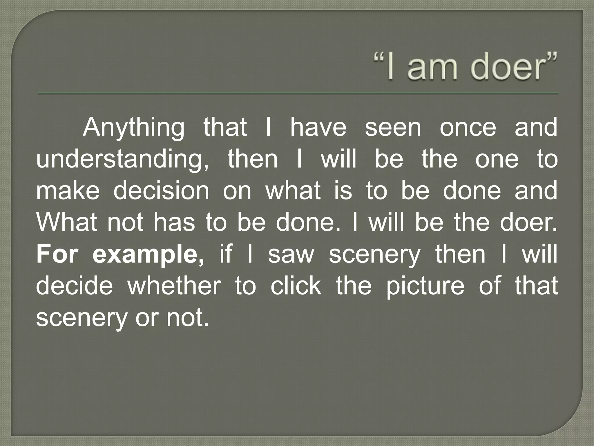 Understanding the body as an instrument of " I " | PPTX