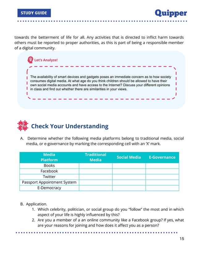 FINAL_Unit 2 - The Evolution of Traditional to New Media, 3 Topics.pdf | Internet for Beginners ...