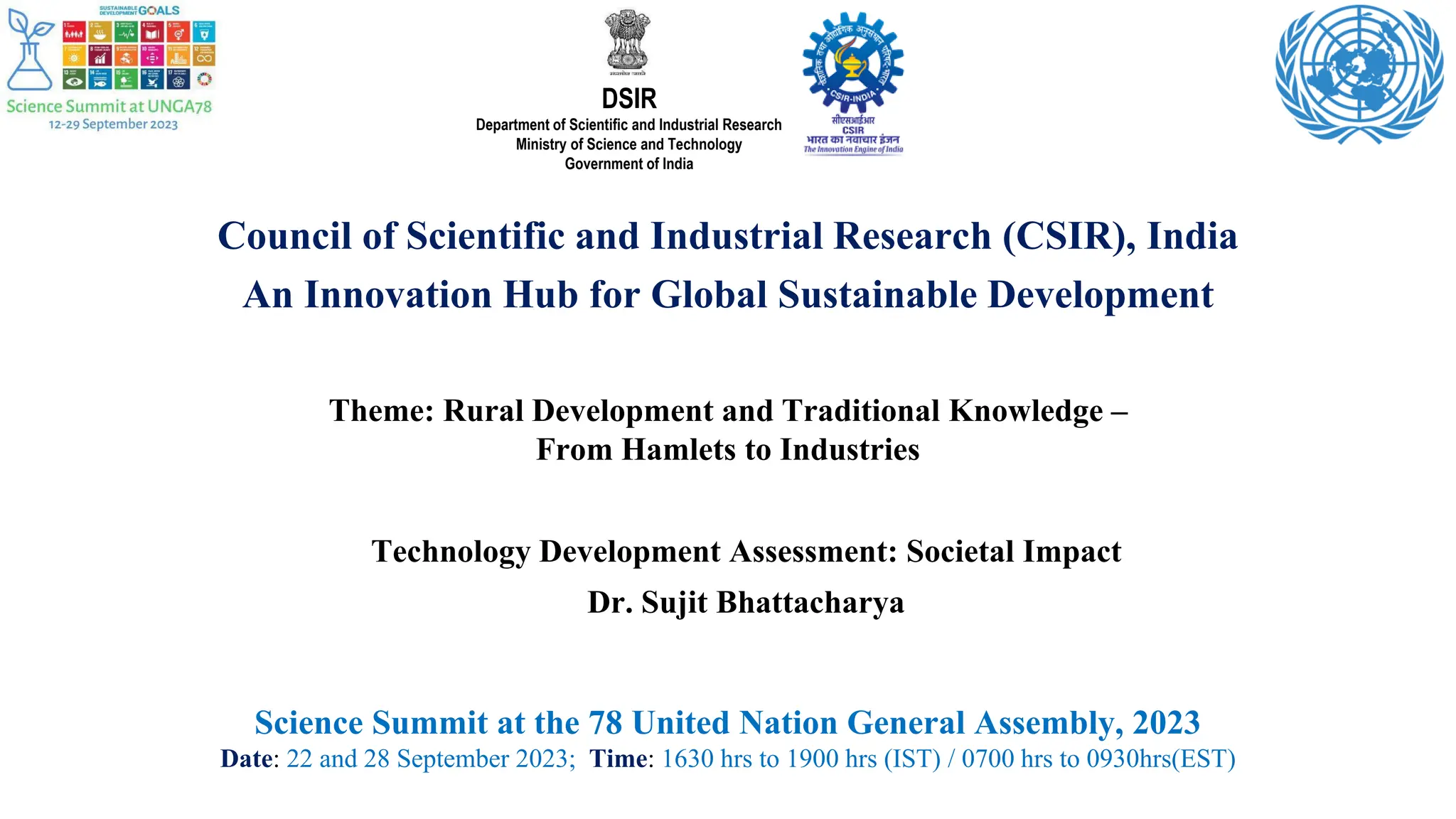 Technology Development Assessment: Societal Impact | PPT