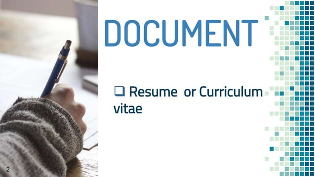 Resume CV Writing | Presentation on career counselling | PPT