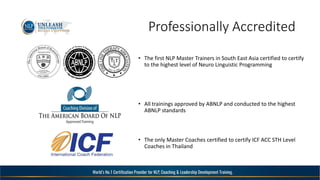 NLP TOP COACH, International Training & Coaching & Leadership ...