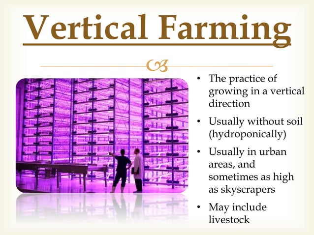 Urban Farming Technology | PPTX