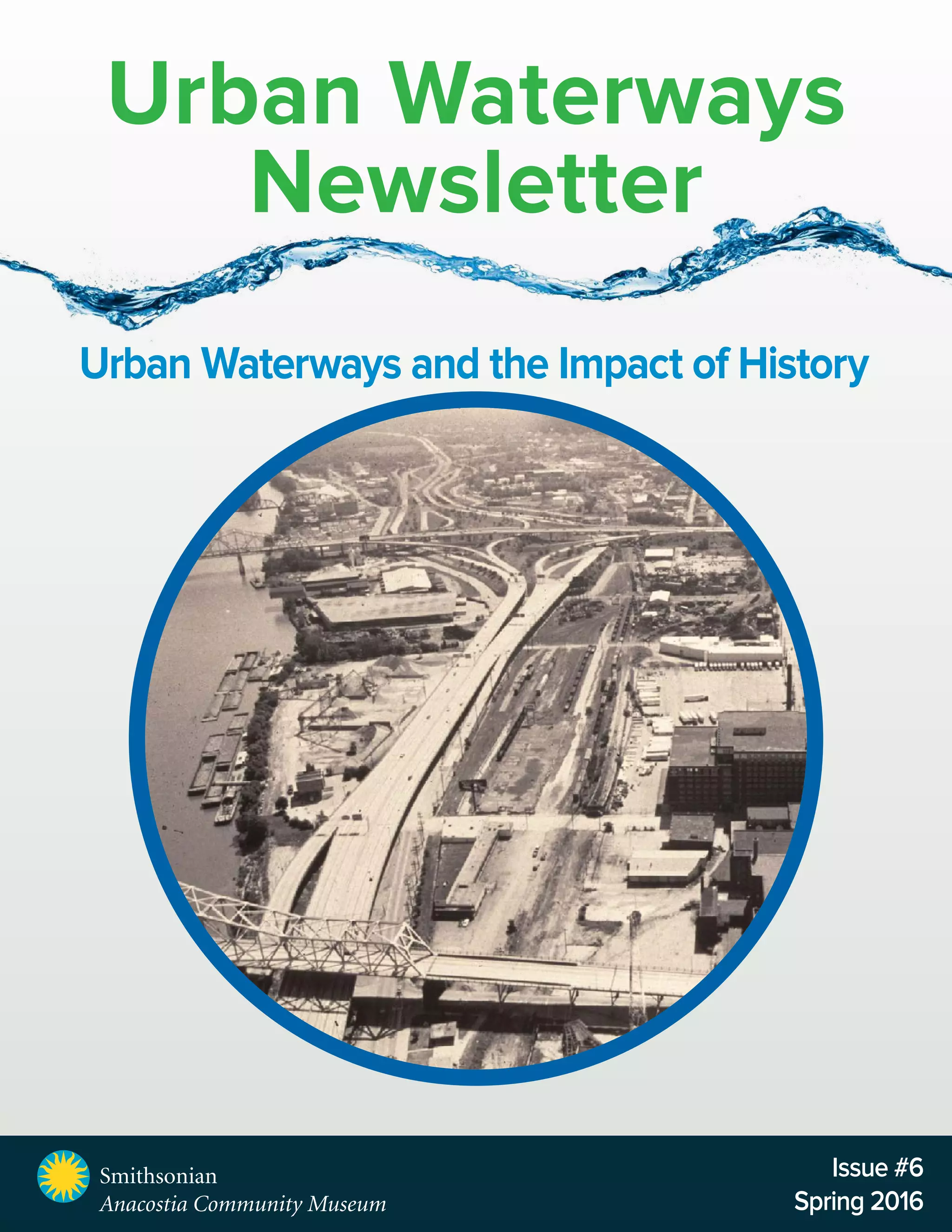 Smithsonian Urban Waterways Newsletter: Urban Waterways and the Impact ...