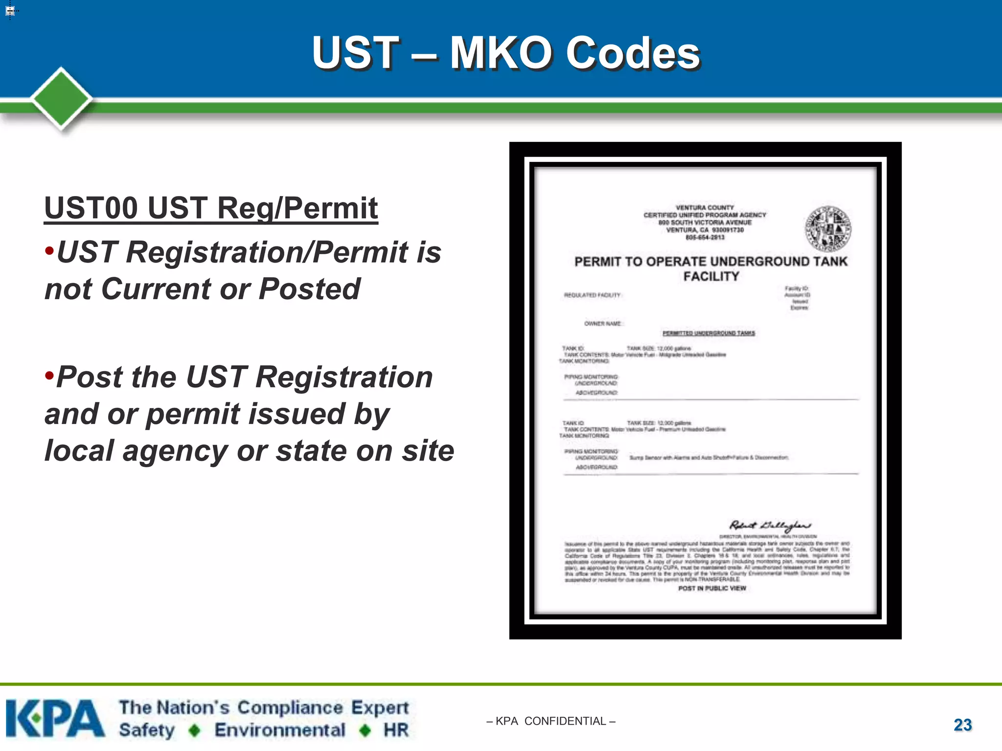 Understanding Underground Storage Tanks | PPTX