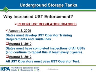 Understanding Underground Storage Tanks | PPTX