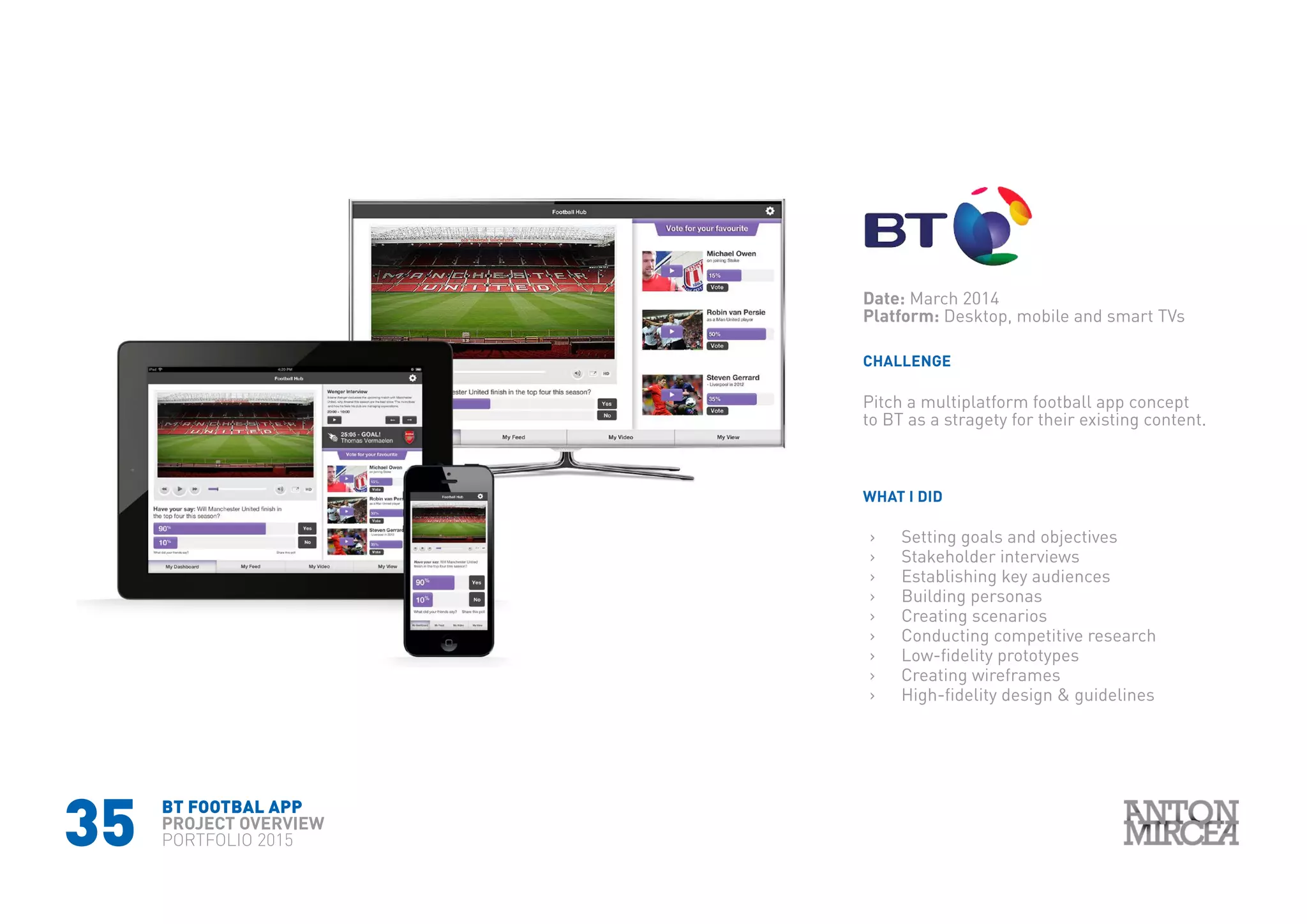 UX Porfolio | Mircea Anton | PDF