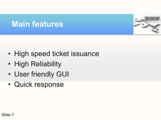 Railway Ticket Issuing System (Online) | PPTX