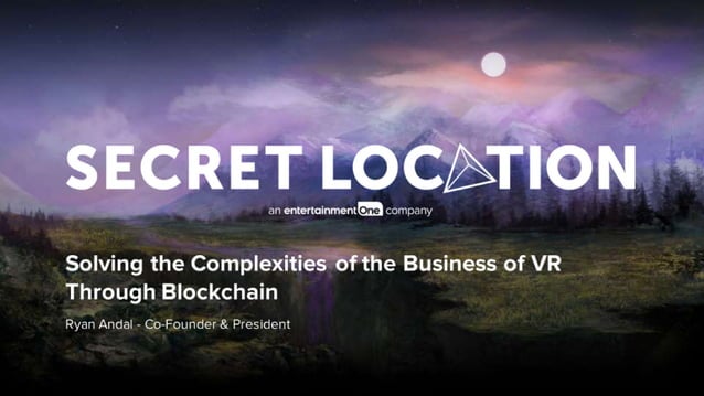 Ryan Andal (Secret Location): Solving the Complexities of VR Publishing ...