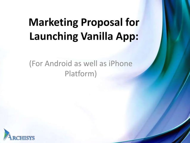 Final Vanilla App Ppt01 | PPT
