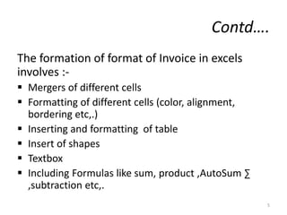 Sales invoice VBA excel user-form | PPTX