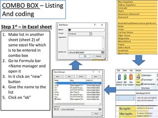 Sales invoice VBA excel user-form | PPTX