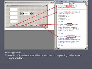 Using ADO Data Control | PPT