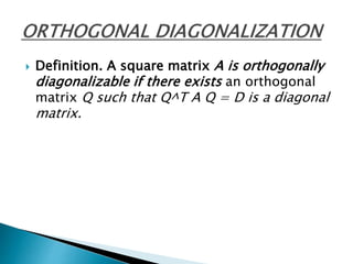 ORTHOGONAL, ORTHONORMAL VECTOR, GRAM SCHMIDT PROCESS, ORTHOGONALLY ...