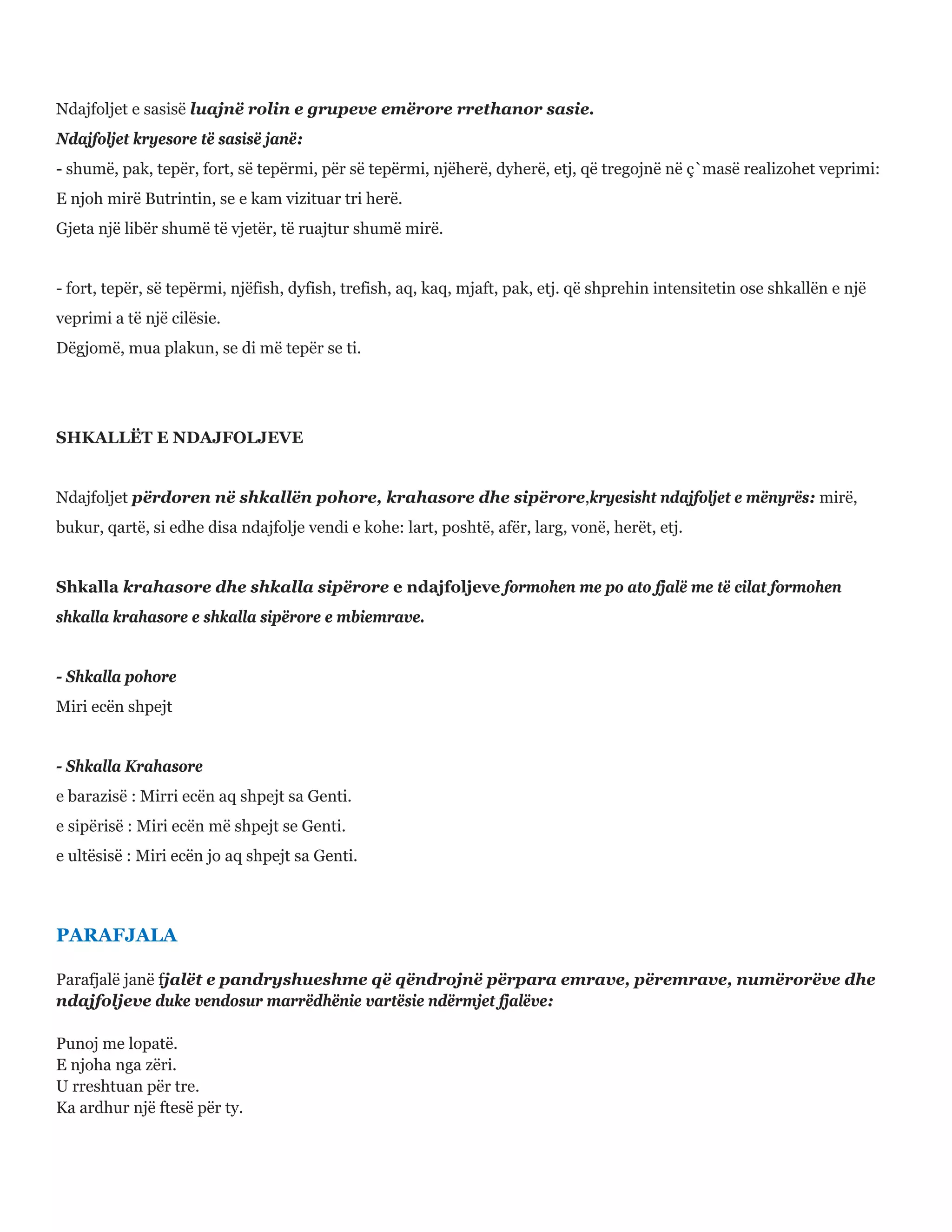 Sintaksa dhe Morfologjia e Gj. Shqipe | PDF