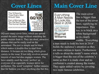 Magazine Cover Analysis | PPT | Celebrity Style | Pop Culture