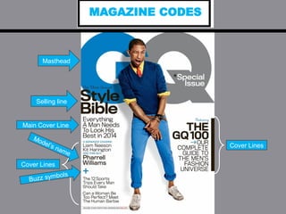 Magazine Cover Analysis | PPT | Celebrity Style | Pop Culture