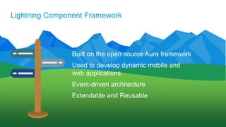 Lightning Component Framework from 0 to App | PPTX