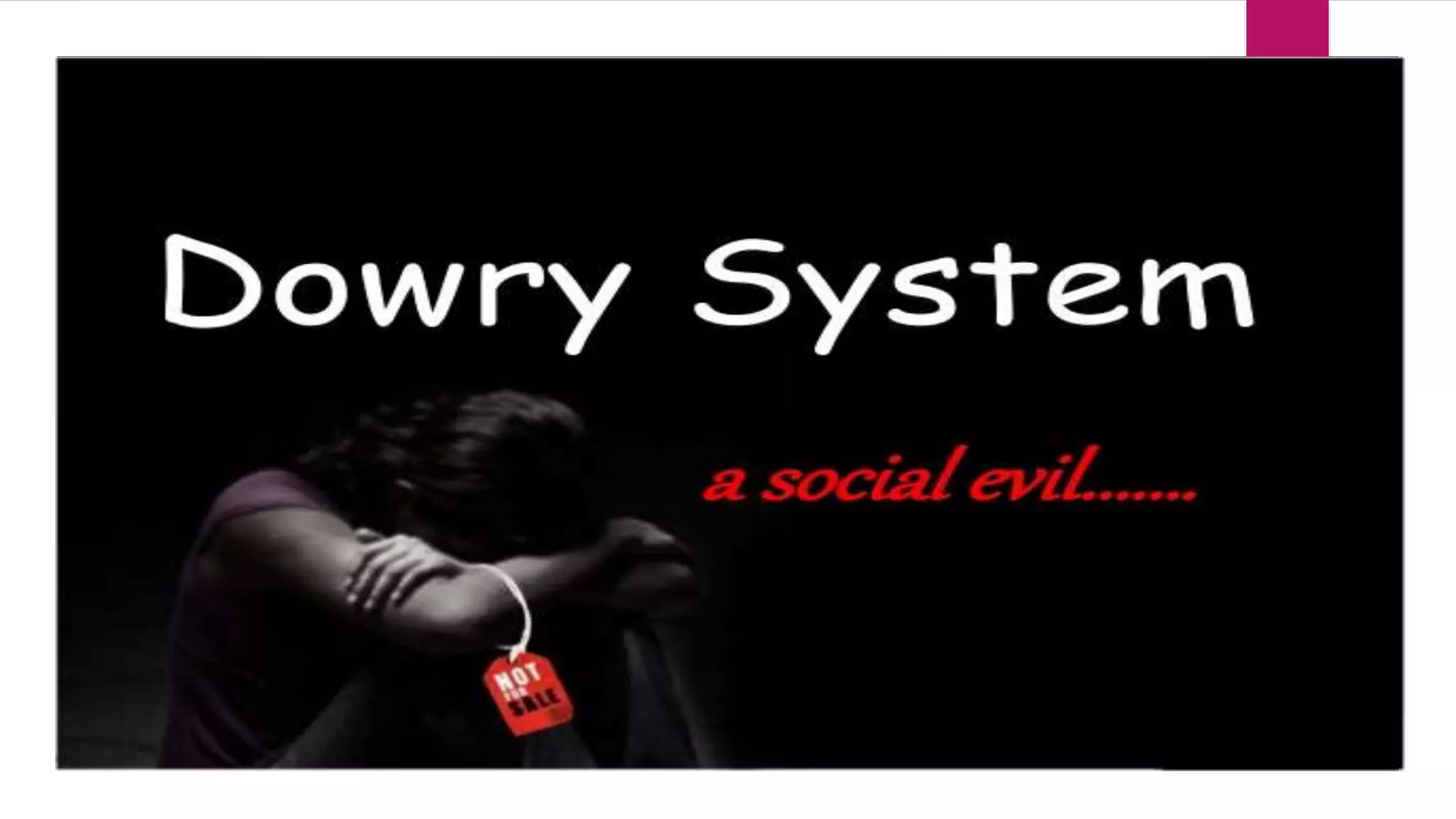 Dowry system in Bangladesh | PPTX