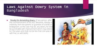 Dowry system in Bangladesh | PPTX
