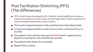 Introduction to muscle energy techniques (METs) | PPTX