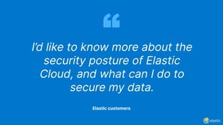From secure VPC links to SSO with Elastic Cloud | PPT