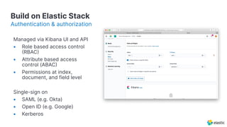 From secure VPC links to SSO with Elastic Cloud | PPT