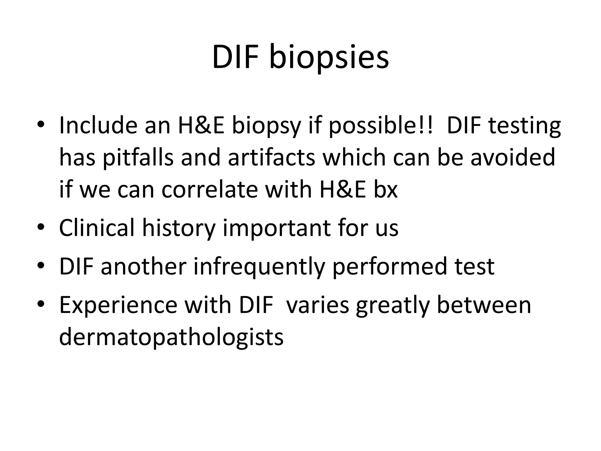 Interpretation of Pathology Reports in Biopsies for Dermatitis | PPTX