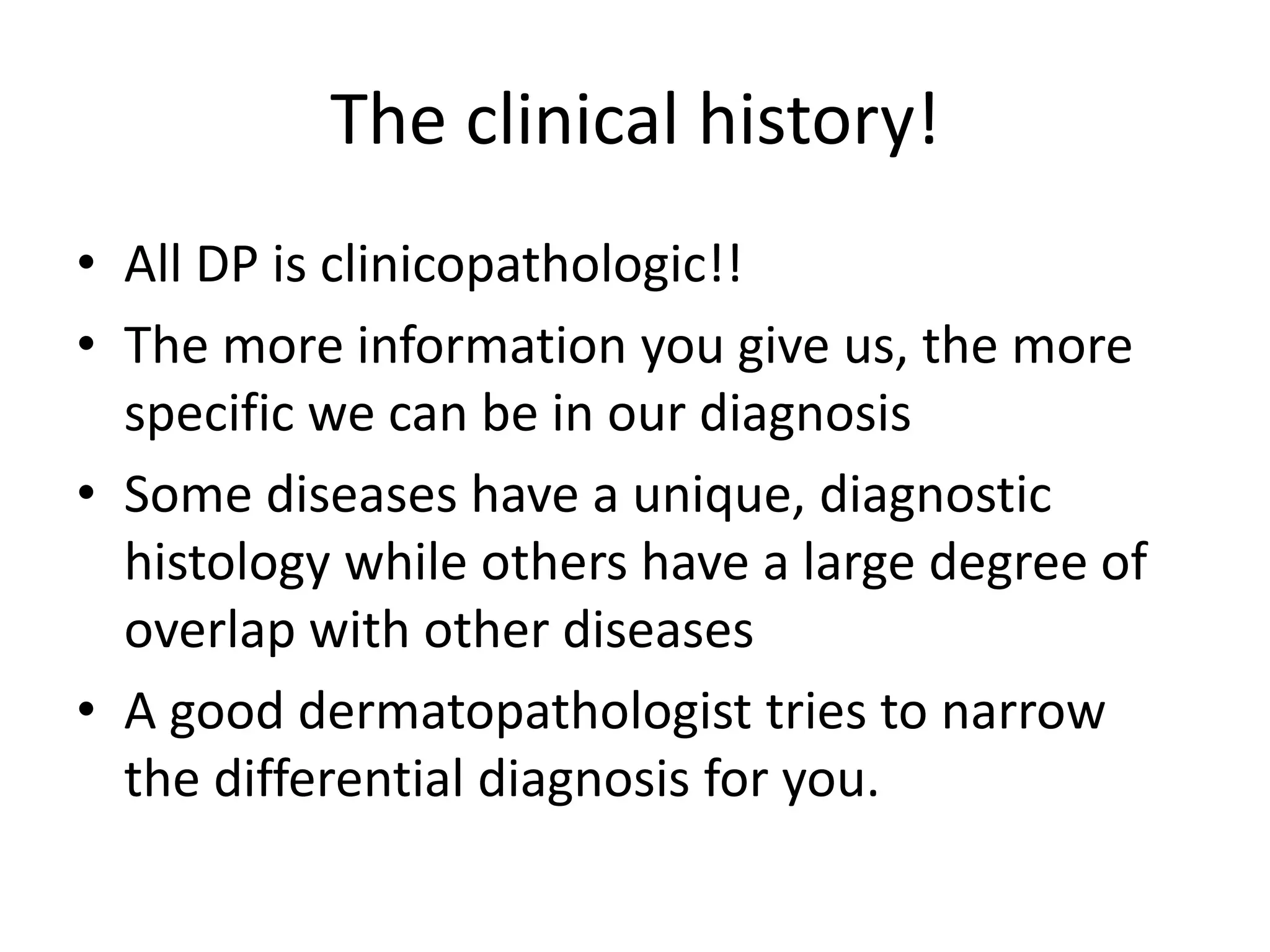 Interpretation of Pathology Reports in Biopsies for Dermatitis | PPTX