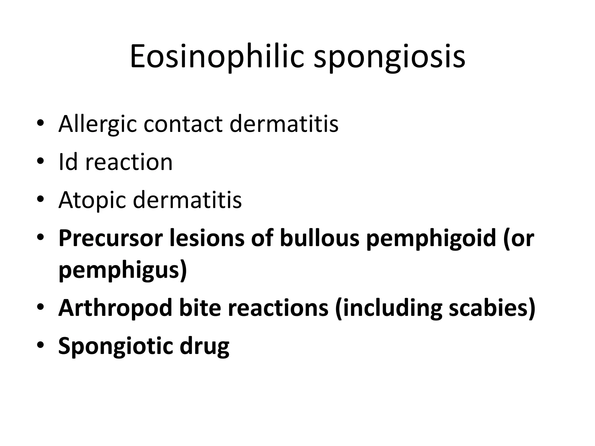 Interpretation of Pathology Reports in Biopsies for Dermatitis | PPTX