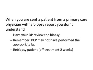 Final version histologic intepretation of bxs for dermatitis | PPTX