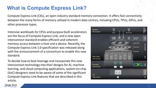 Compute Express Link (CXL) – Everything You Ought To Know | PPTX