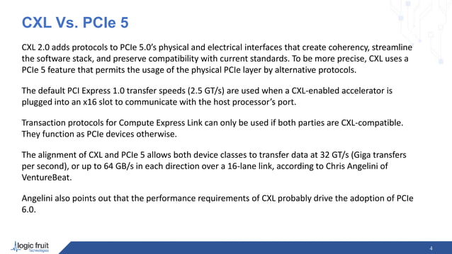 Compute Express Link (CXL) – Everything You Ought To Know | PPTX