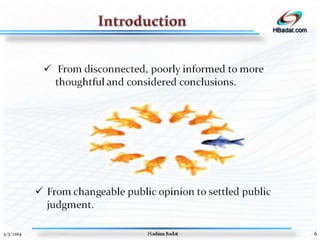 OPINION DYNAMICS & PUBLIC BEHAVIOR | PPTX