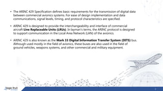 A Designer’s practical guide to ARINC 429 standard | PPTX