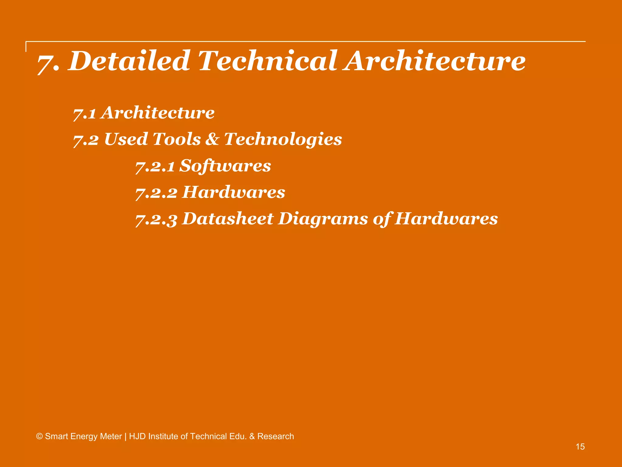 Design & Building Smart Energy Meter | PPTX