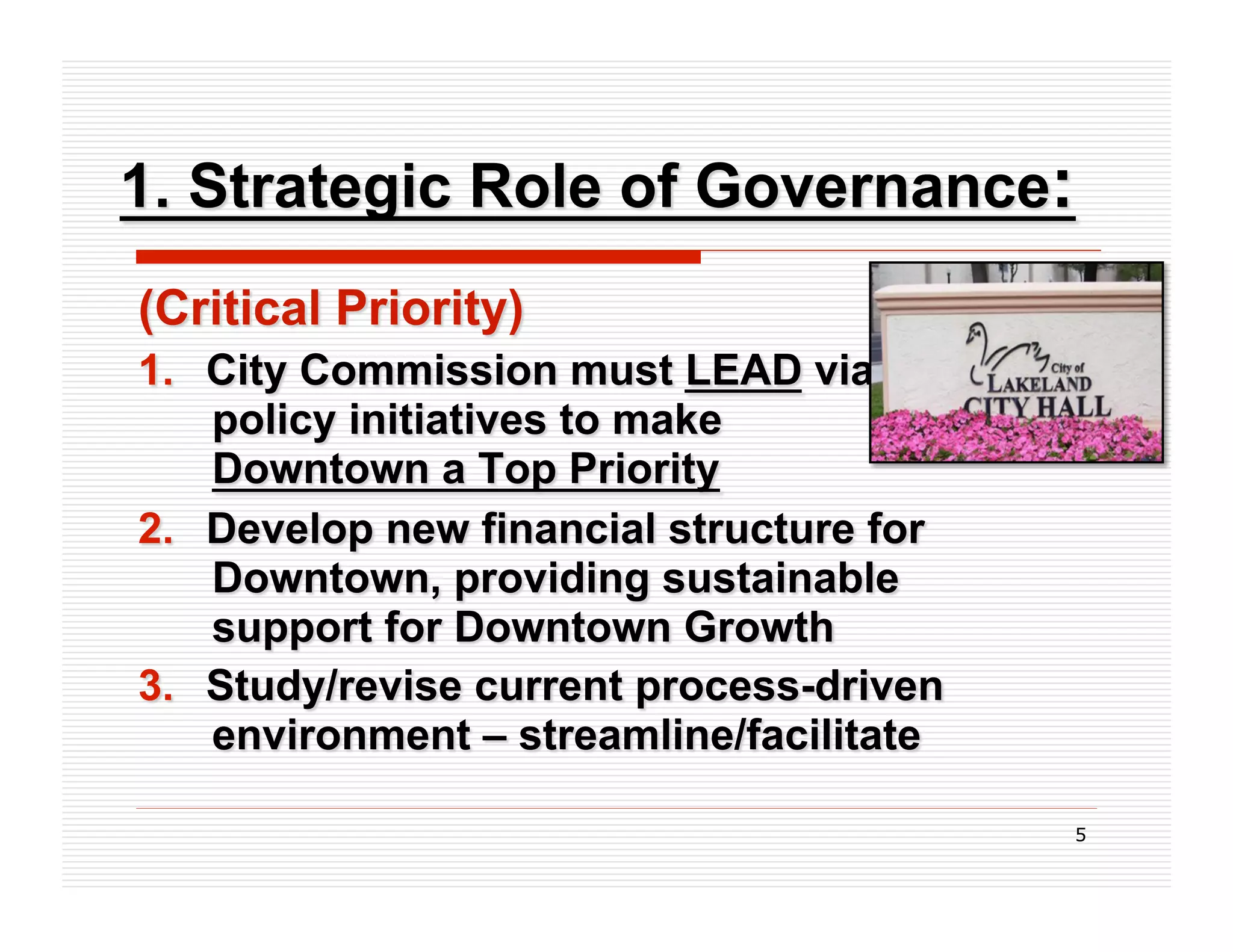 Ignite Lakeland Strategic Vision Presentation | PDF