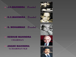 Mahindra & Mahindra Tractors In Usa | PPTX